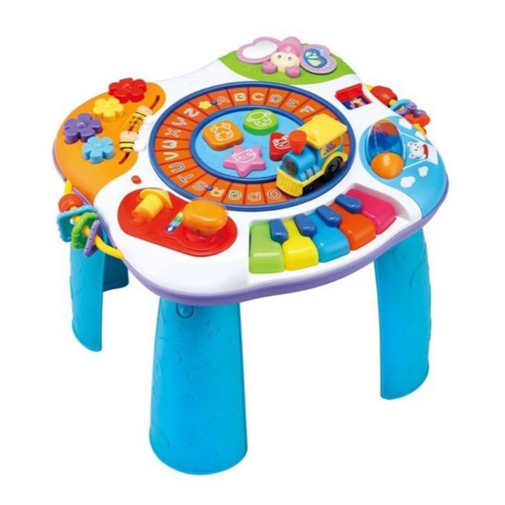 Kiddo Winfun โต๊ะกิจกรรมของเล่น Letter Train & Piano Activity Table ...