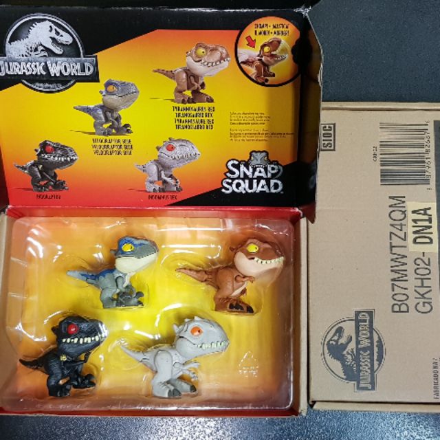 Jurassic World Snap Squad Pack 4 | Shopee Thailand