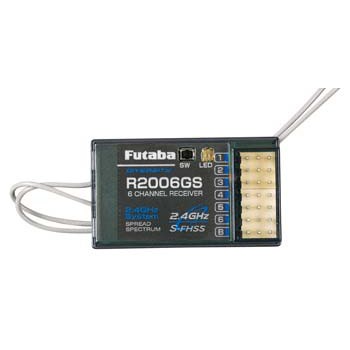 รีซีฟ ใช้กับ 6J Futaba R2006GS 6-Channel Reciver 2.4GHz S-FHSS อุปกรณ์ ...