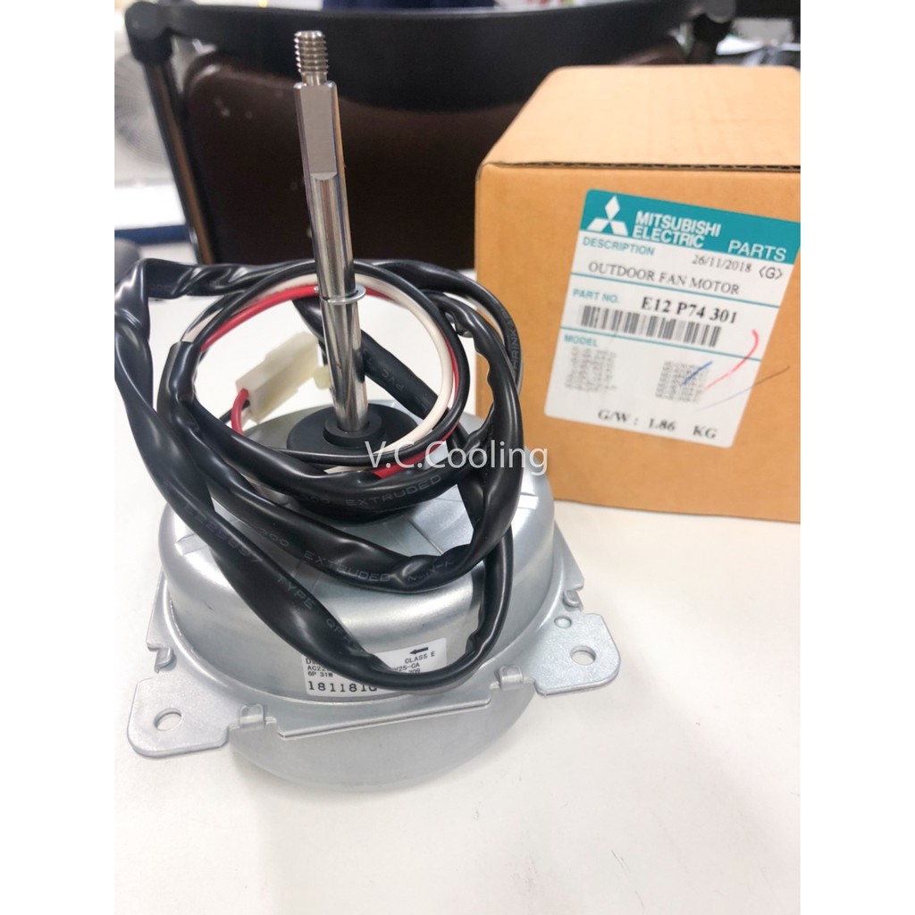 Mitsubishi Electric อะไหล่แอร์ มอเตอร์คอยร้อน รุ่น MU-GL13VF / MU ...