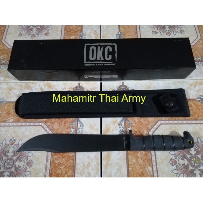 มีด ONTARIO รุ่น SPEC PLUS SP5 BOWIE SURVIVAL | Shopee Thailand