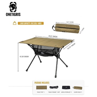 Onetigris Worktop Portable Camping Table | Shopee Thailand