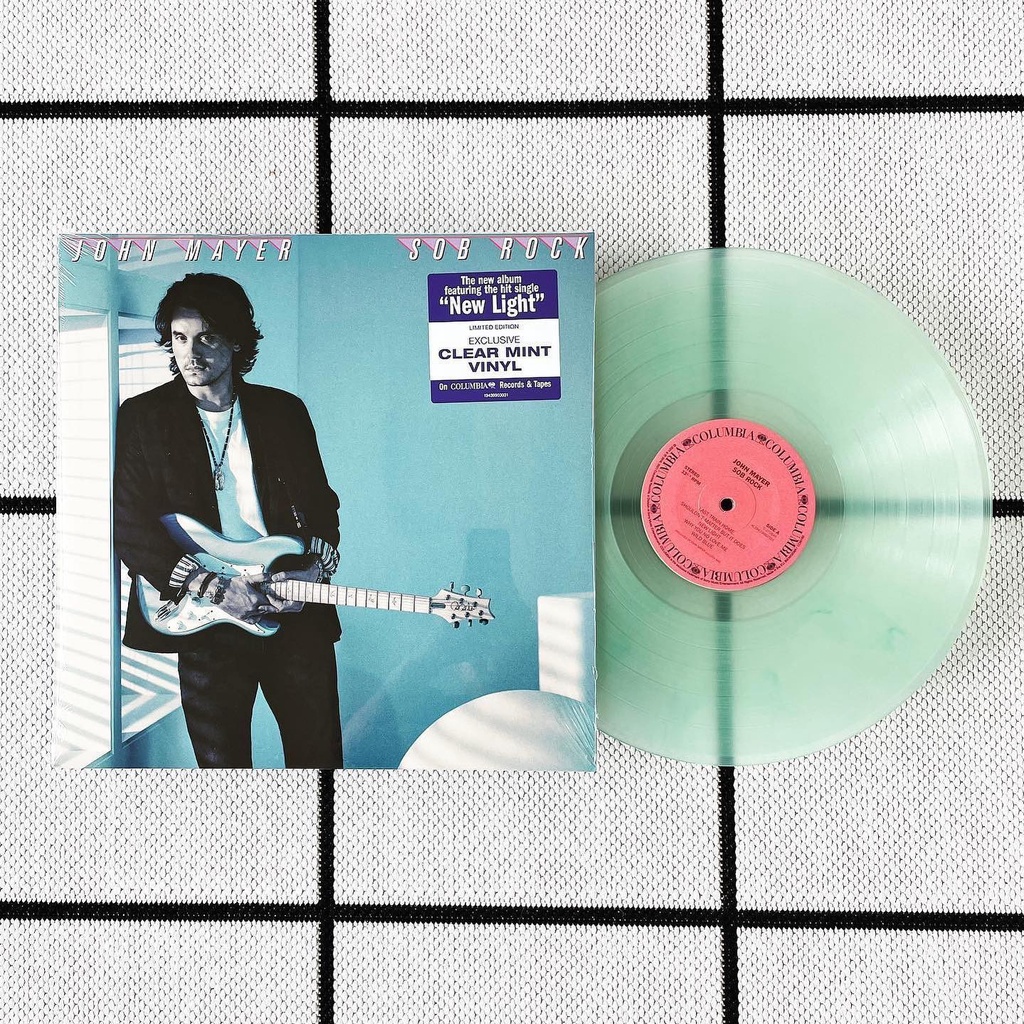 แผ่นเสียง John Mayer - Sob Rock Clear Mint Vinyl | Shopee Thailand