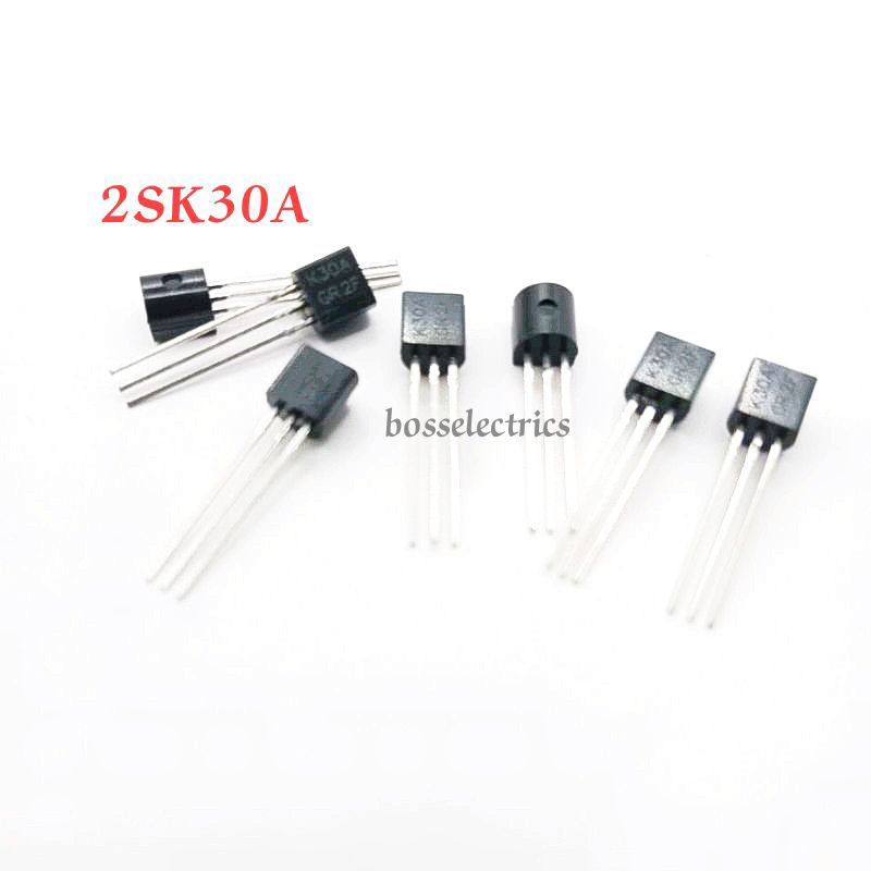 K30A 2SK30A มอสเฟต Fet silicon N-chanal To-92 ทนกระแส 10ma 50V จำนวน 1ตัว | Shopee Thailand