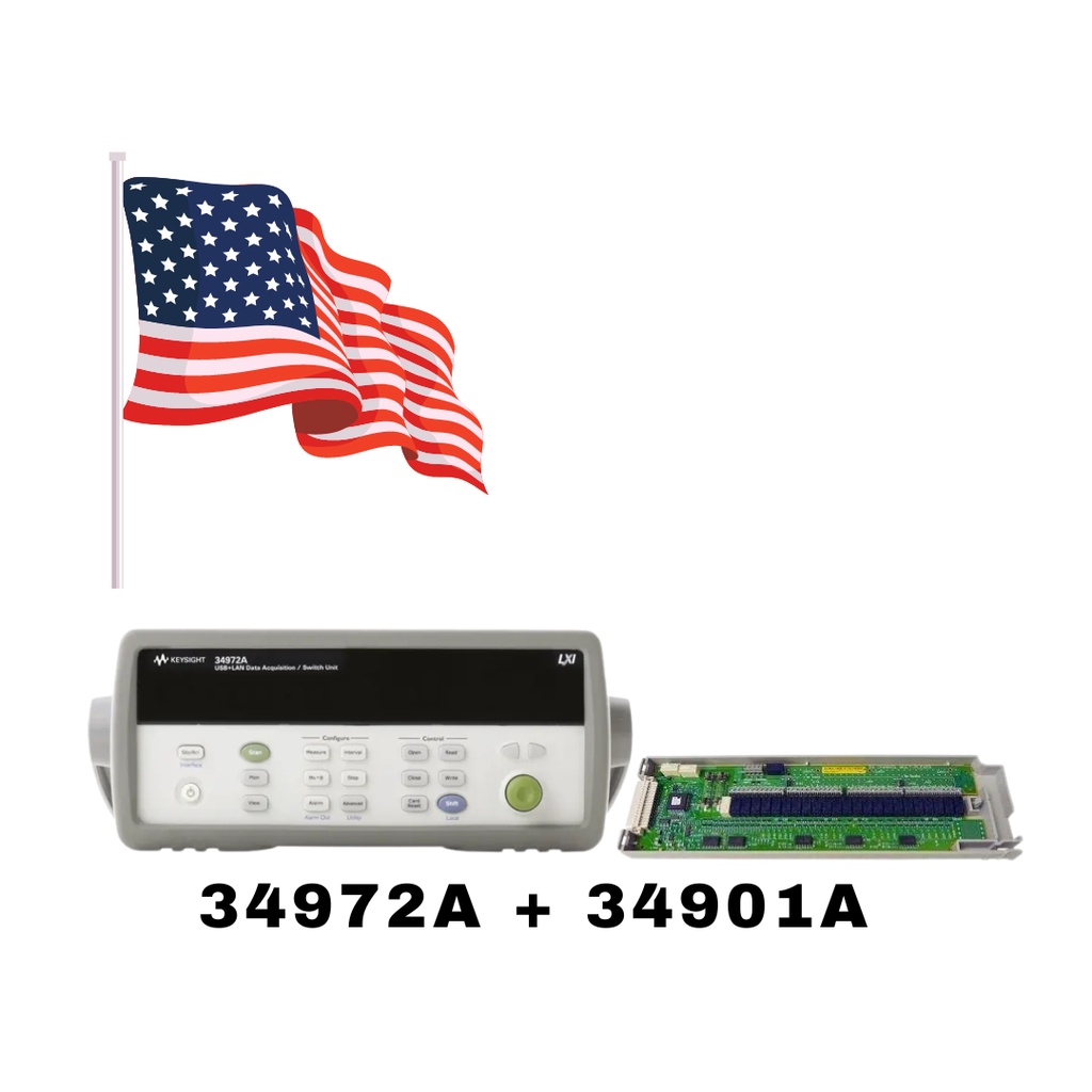 Keysight DAQ 34972A + 34901A | Shopee Thailand