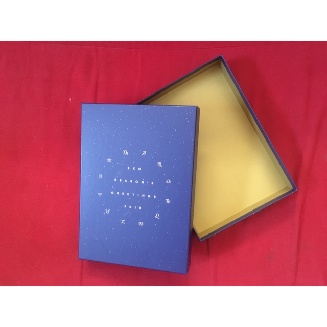 EXO SEASON’S GREETING 2019 BOXSET กล่องซซกต 2019 | Shopee Thailand