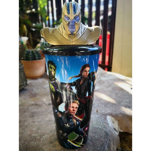 แก้วน้ำโรงหนัง THANOS CUP COMBO SET ของ SF Cineplex | Shopee Thailand