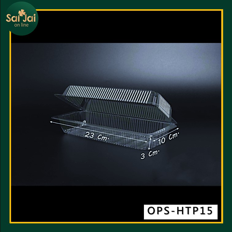 กล่องใสใส่ผลไม้ OPS-HTP15 1แพ็ก / 100ใบ | Shopee Thailand