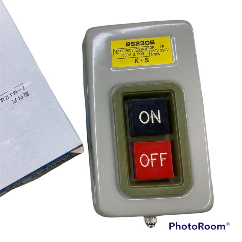 สวิทซ์กดon-off BS230B 30A/Power push button switch 30A | Shopee Thailand