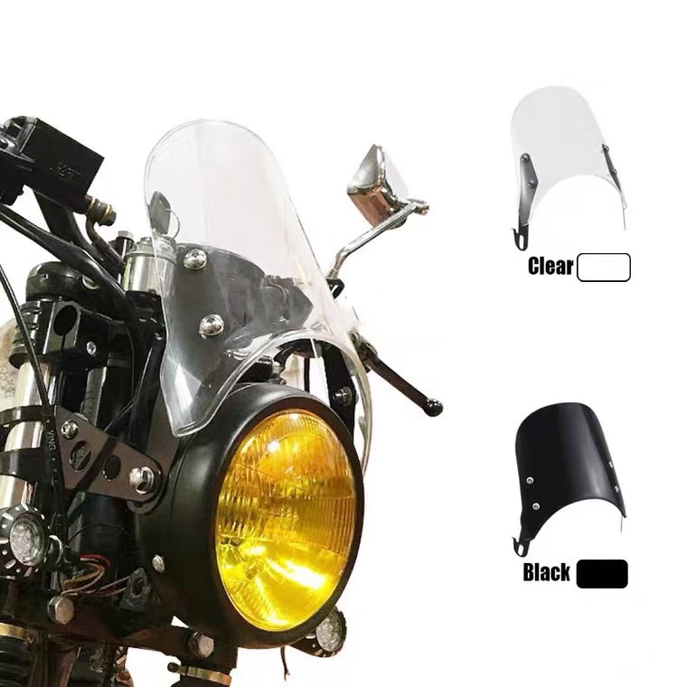 Motorcycle headlight windshield motorcycle modification accessories ...