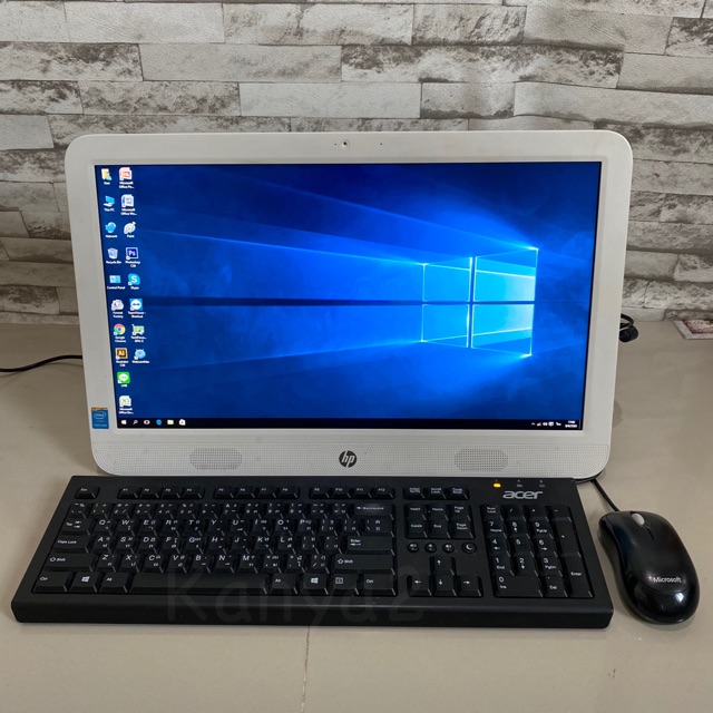 HP All-in-One Intel Pentium N3700 จอ 19 นิ้ว มือสอง พร้อมใช้งาน ...