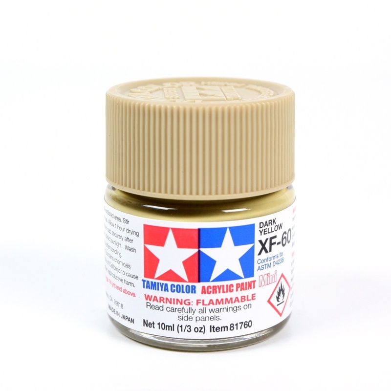 สีอะคริลิค TAMIYA ACRYLIC XF-56 81756, XF-57 81757, XF-58 81758, XF-59 ...