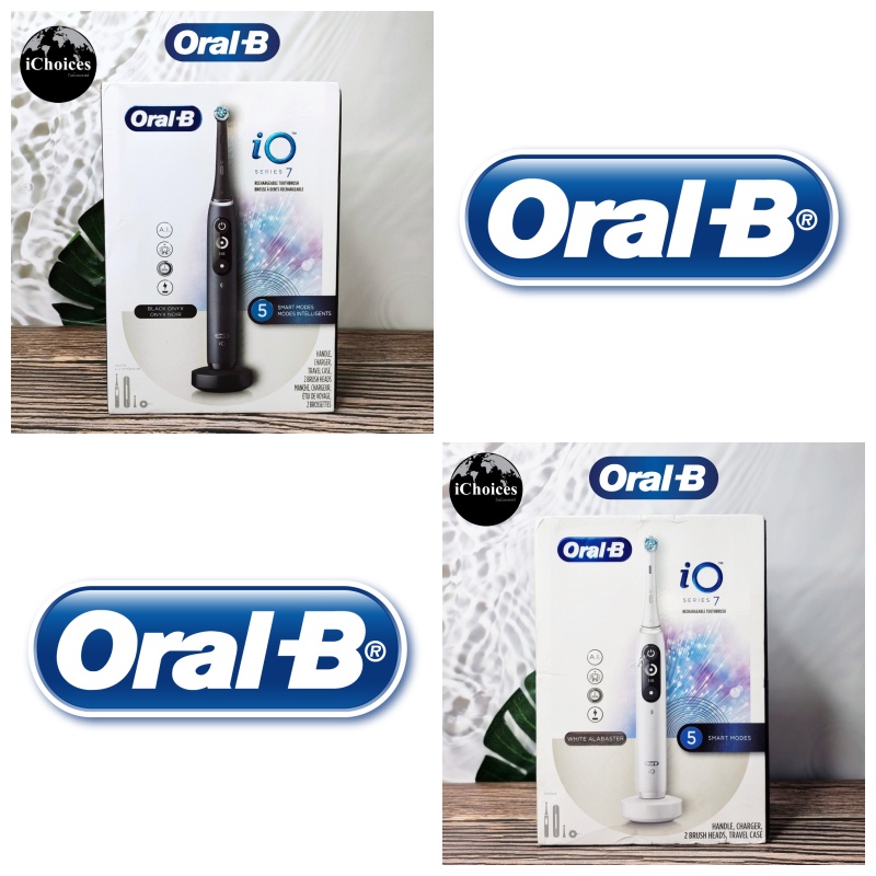 [Oral-B] iO Series 7 Electric Toothbrush 5 Smart Modes Intelligents ออรัลบี แปรงสีฟันไฟฟ้า 5 ...