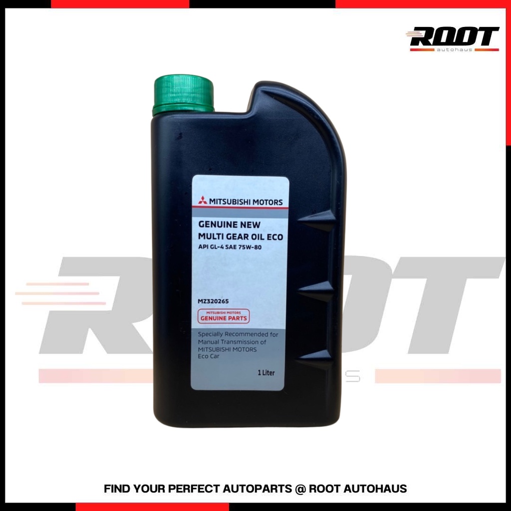 MITSUBISHI น้ํามันเกียร์ Multi Gear Oil Eco API GL-4 75W-80W 1 ลิตร ...