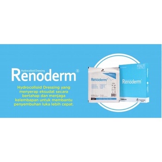 Renoderm hydrocolloid derssing 10x10 cm แผ่นแปะแผลกดทับแบบบาง ผลิตภัณฑ์ ...
