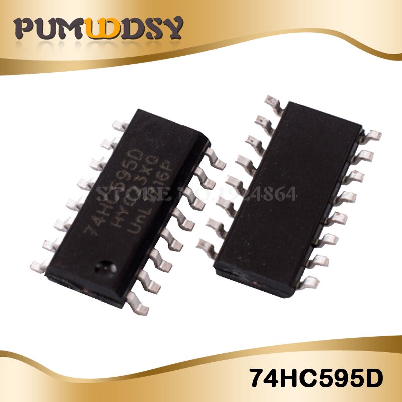 ใหม่ ของแท้ ชิพ IC นับจํานวน 74HC595D 74HC595 SOP-16 8bit 20 ชิ้น | Shopee Thailand