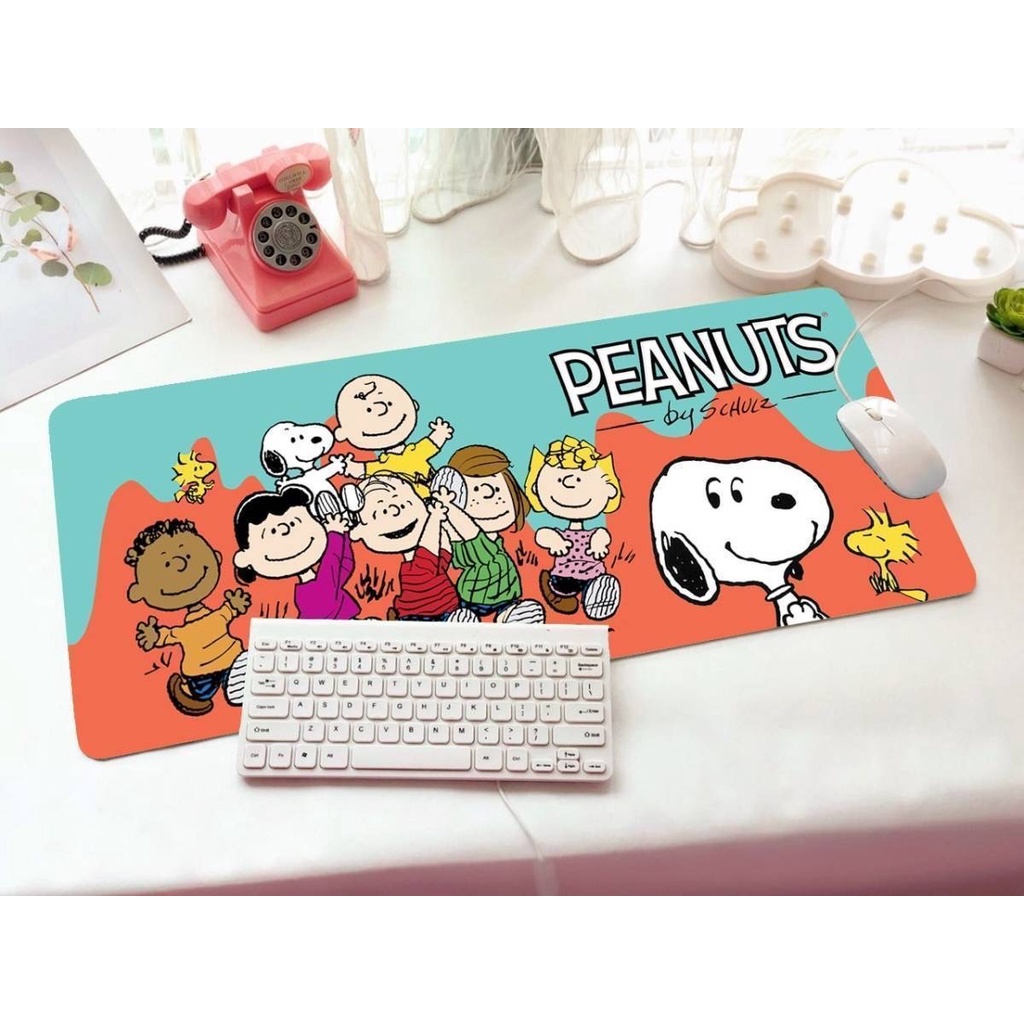 SNOOPY OR แผ่นรอง คีย์บอร์ด รองคีย์บอร์ด keyboard ลาย SNOOPY สนูปปี้ ...