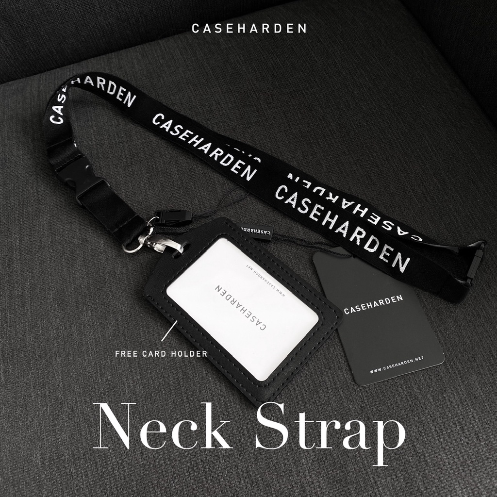 (ใช้โค้ด:20DD33ลด58.-)Caseharden Iconic Landyard ที่ใส่บัตรพนักงานคล้อง ...