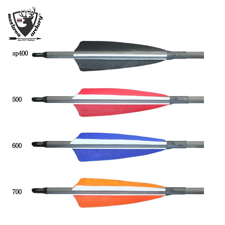 ลูกธนู Musen Arrow Pur Carbon เพียวคาร์บอน คาร์บอนบริสุทธิ Spine 400 สี ...