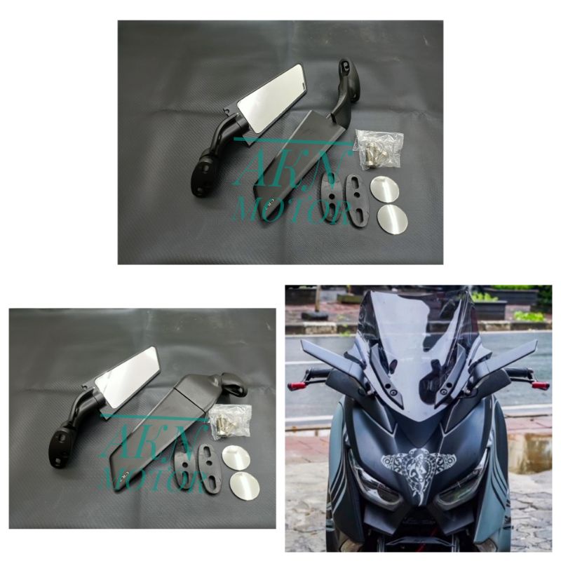 กระจกมองหลัง xmax 250 winglet plus xmax 250 OLD NEW กระจกมองหลัง ...