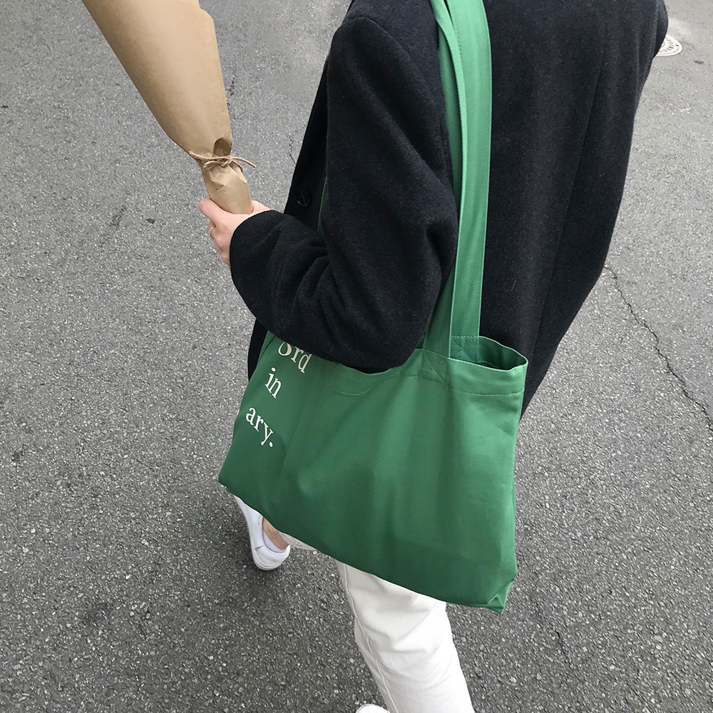 [พร้อมส่ง] second morning • — ordinary eco bag ถุงผ้า กระเป๋าผ้าใส่ของ ...