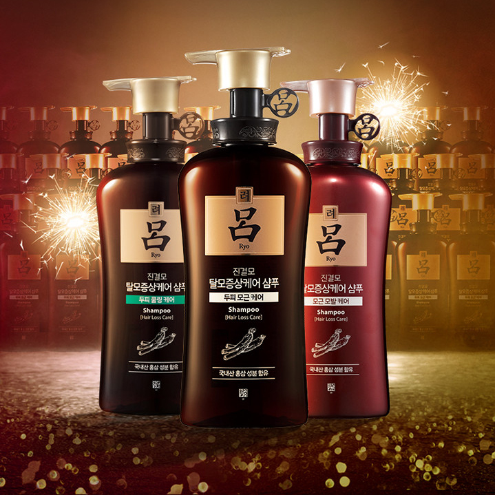 RYO Red Ginseng Hair Loss Care Shampoo 490ml | Shopee Thailand