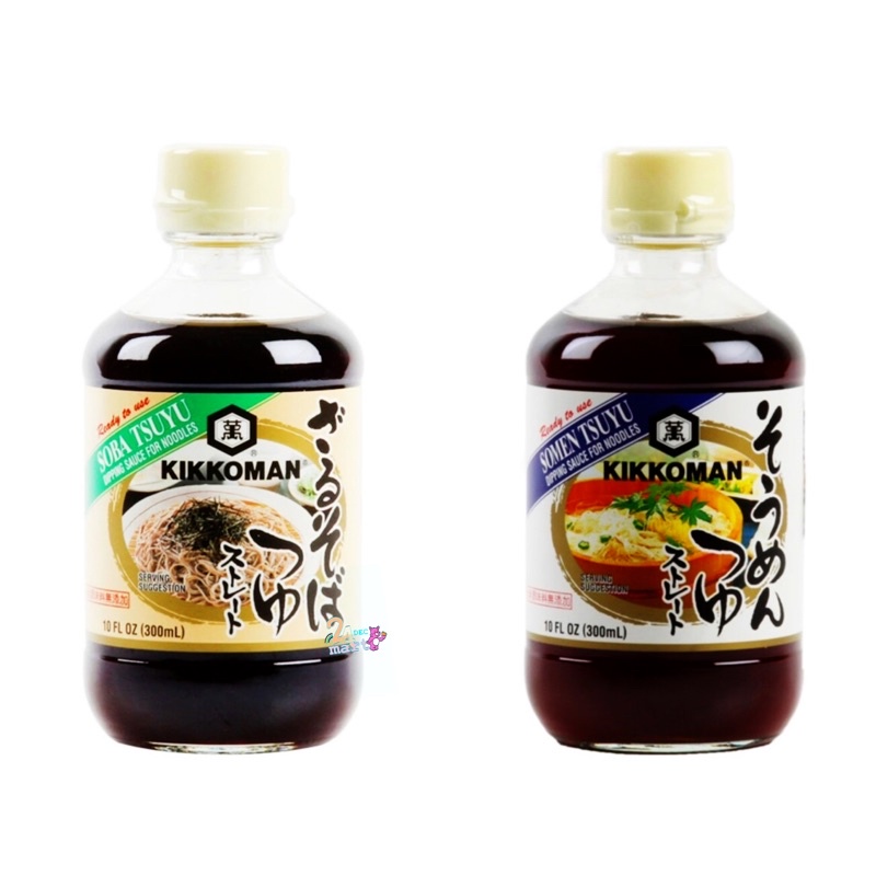 คิคโคแมน โซบะ / โซเมน สึยุ (โชยุ) ซุปซอสหมี่ 300มล. Kikkoman Soba/Somen Tsuyu Sauce 300ml ...