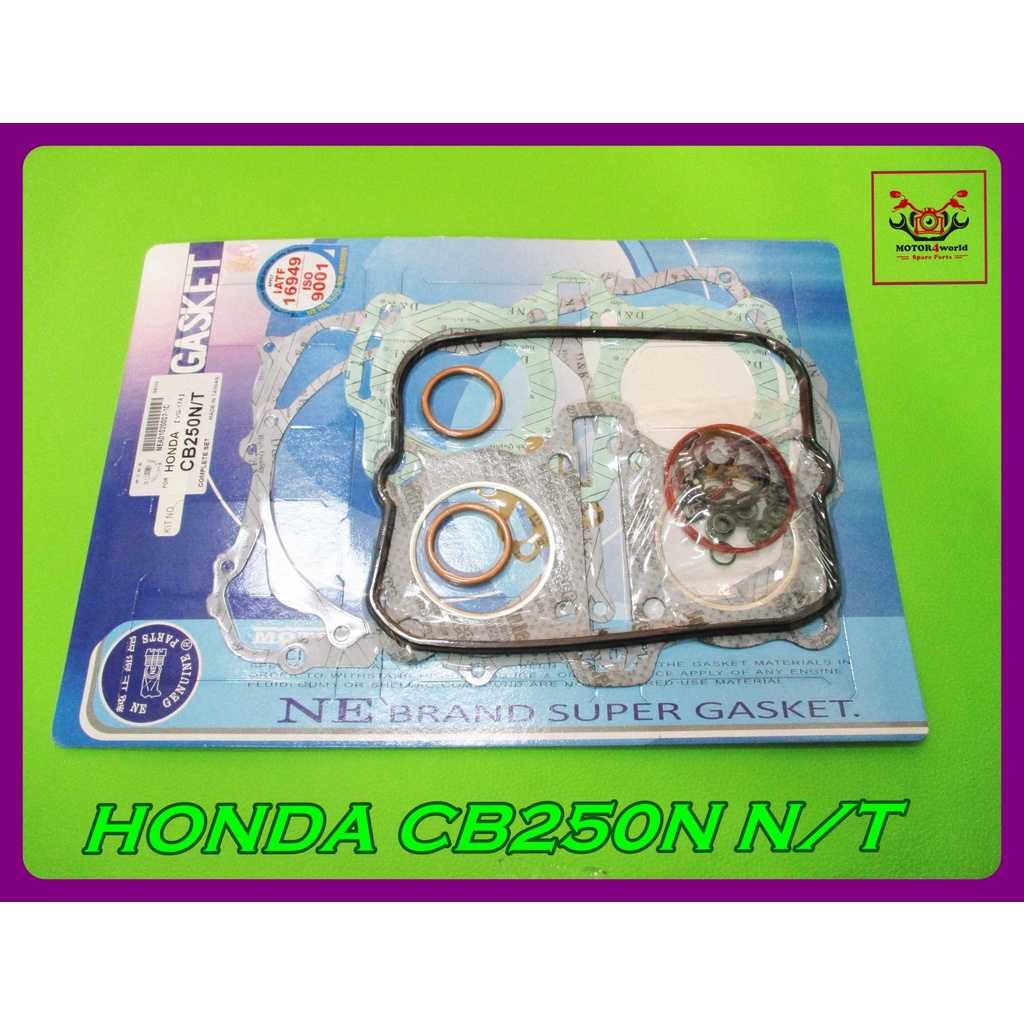 ENGINE GASKET COMPLETE SET Fit For HONDA CB250N N T CB250T EURO //ปะเก็ ...