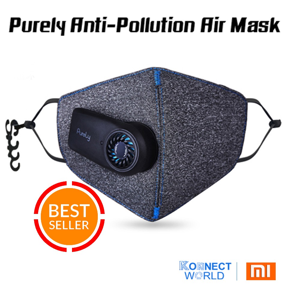 Xiaomi Purely Anti-Pollution Air Mask หน้ากากพัดลมป้องกันฝุ่น Purely ...