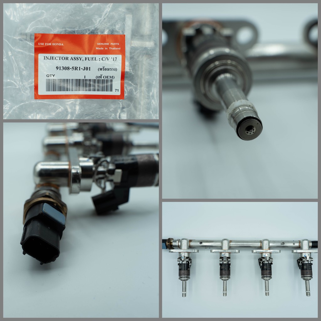 หัวฉีด Honda Civic Injector Assy Fuel พร้อมราง 91308-5R1-J01 | Shopee ...