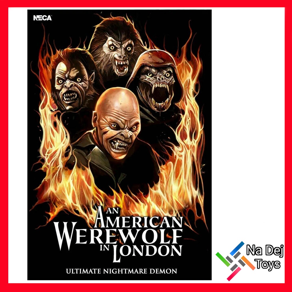 Neca Nightmare Demons (An American Werewolf In London) 7" Figure เนก้า ...