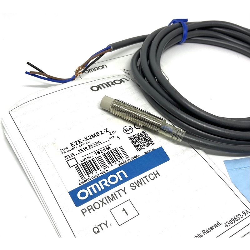 E2E-X2ME2-Z sensor เซ็นเซอร์ proximity จับโลหะ ชนิดNPN-NC 3สาย ...