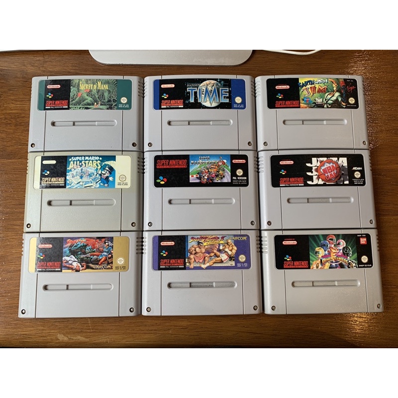ตลับเกม SNES Super nintendo entertainment system (PAL) | Shopee Thailand
