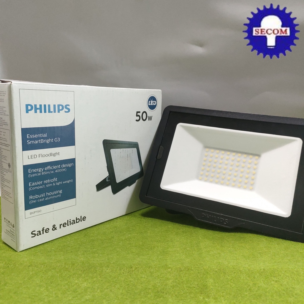 PHILIPS Floodlight BVP150 50w โคมฟลัดไลท์ | Shopee Thailand
