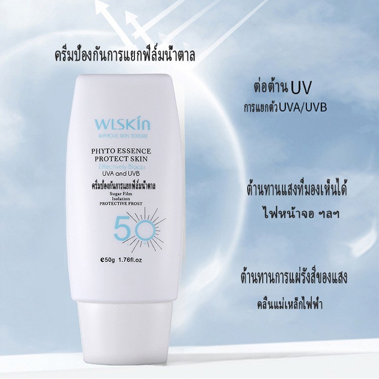 Sugar film sunscreen SPF50 PA+++ดอกเตอร์พงศ์ กันแดดทาหน้า ครีมกันแดด ...