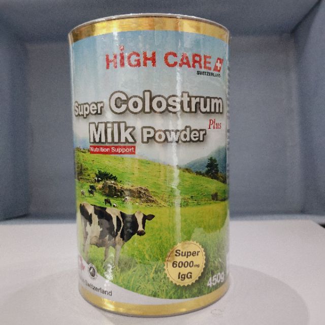 High care Super Colostrum Milk Powder เข้มข้น 6000 IgG 450 g | Shopee ...