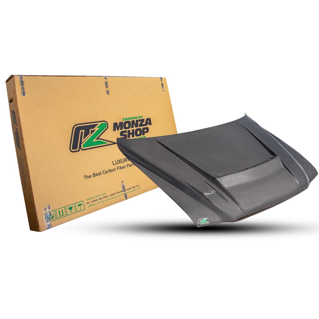 Monza Factory ฝากระโปรงคาร์บอน Mitsubishi strada 1ช่อง +กรองลม | Shopee ...