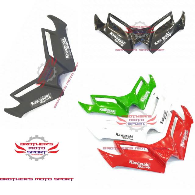 Winglet ninja 250Fi WINGLET ninja 250 Fi WINGLET ninja250fi ฉีด WINGLET ...