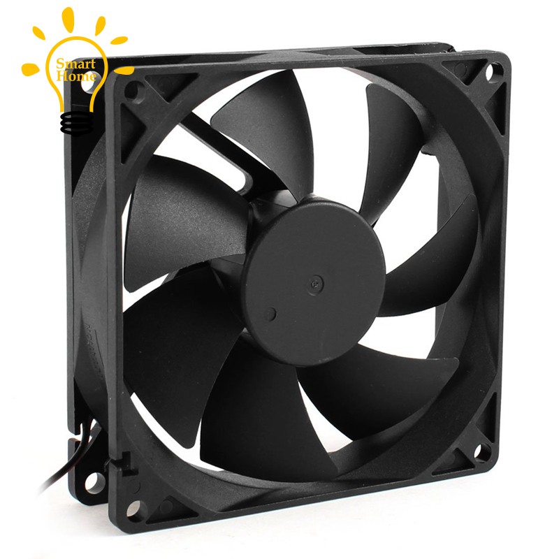92mm x 25mm 24V 2Pin Sleeve Bearing Cooling Fan for PC Case CPU Cooler ...