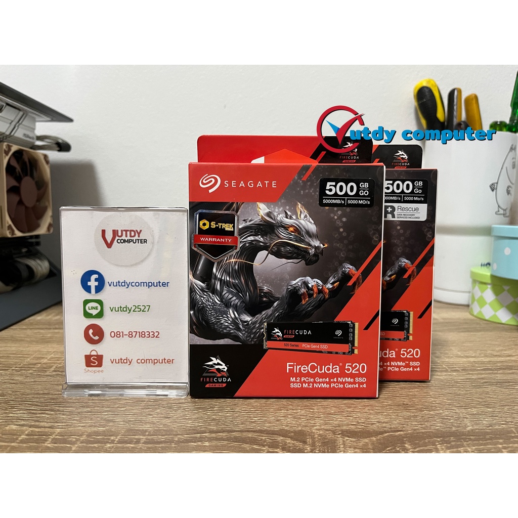 SSD SEAGATE FIRECUDA 520 M.2 GEN.4 PCIE 500GB | Shopee Thailand
