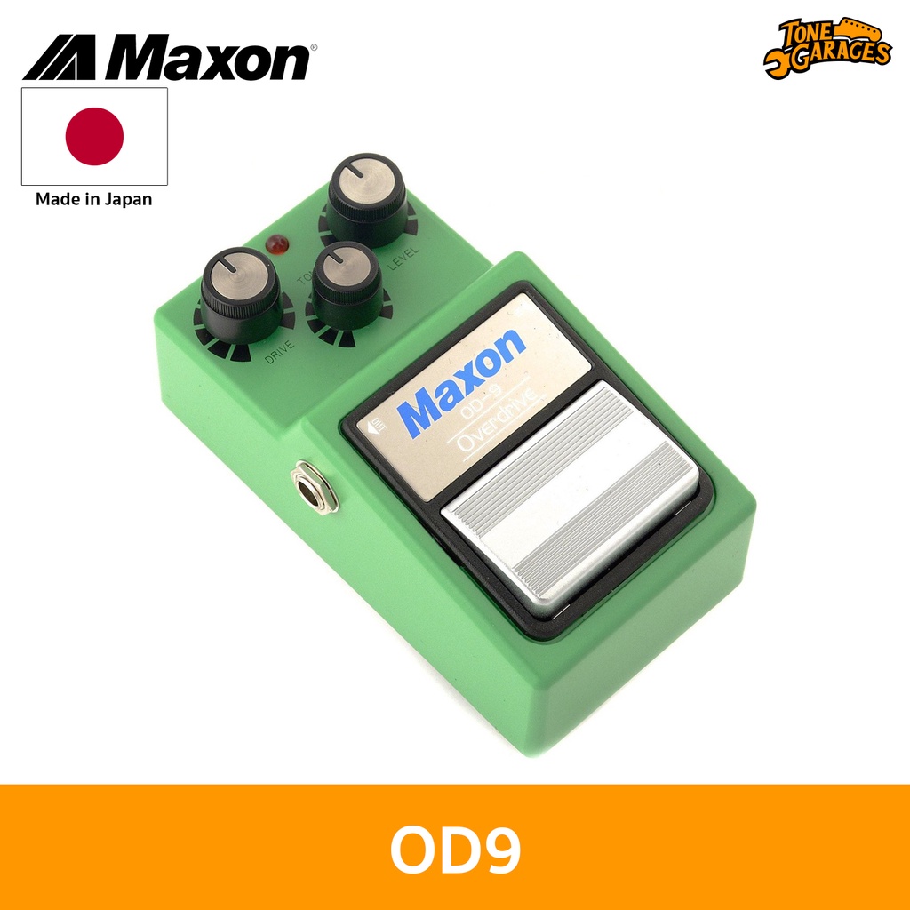Maxon OD-9 Overdrive Effect เอฟเฟค กีต้าร์ โอเวอร์ไดรฟ Made in Japan ...