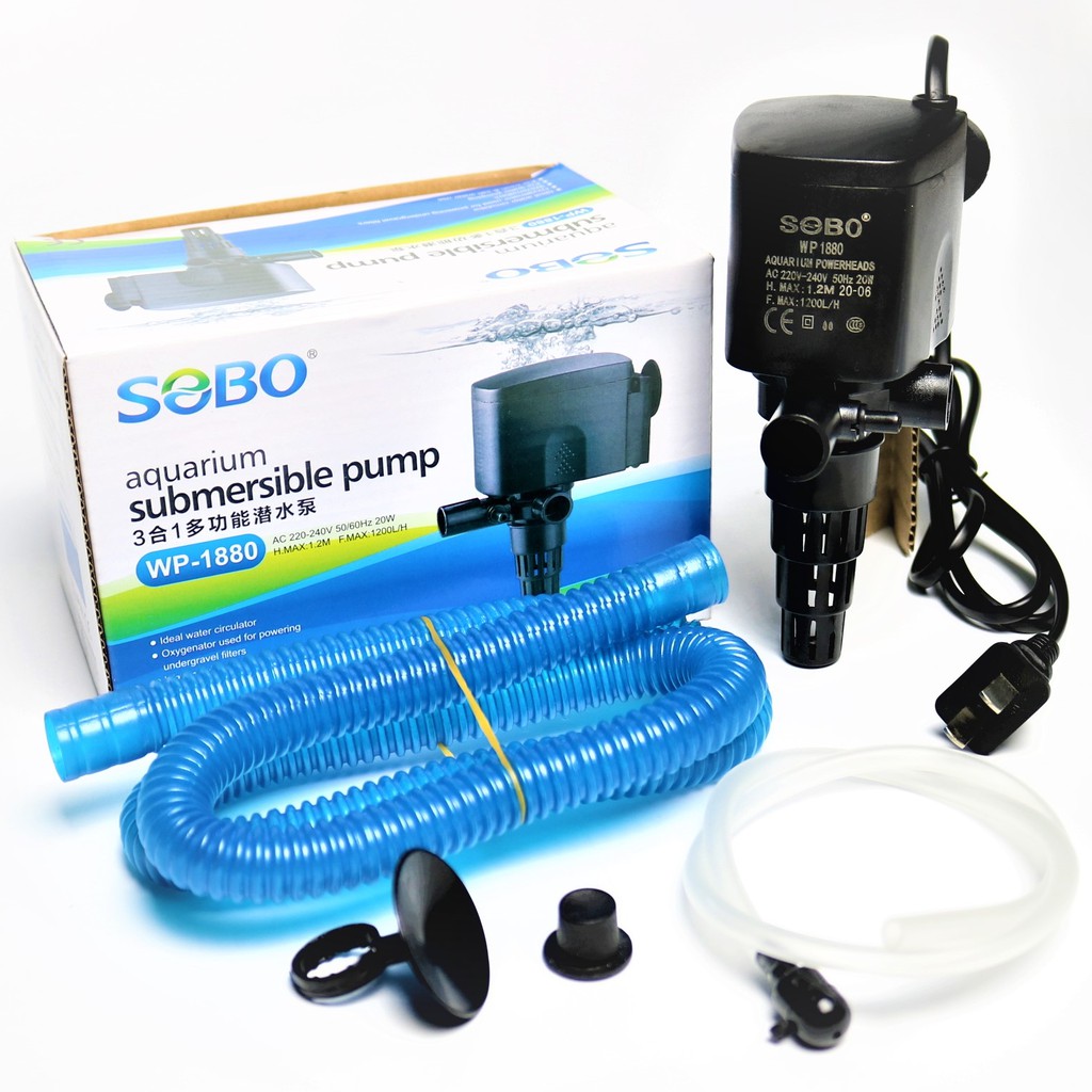 ปั๊มน้ำตู้ปลา SOBO WP-880, WP-1880, WP-2880, WP-3880, WP-4880 | Shopee ...