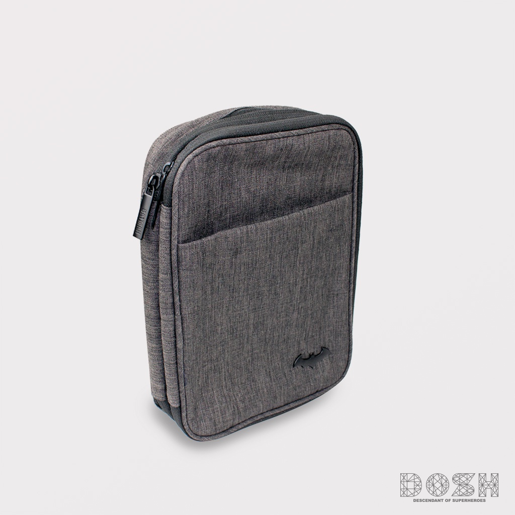 DOSH BAGS ELECTRONIC ORGANIZER POUCH BATMAN สีเทา EBMAB5007-GY | Shopee ...