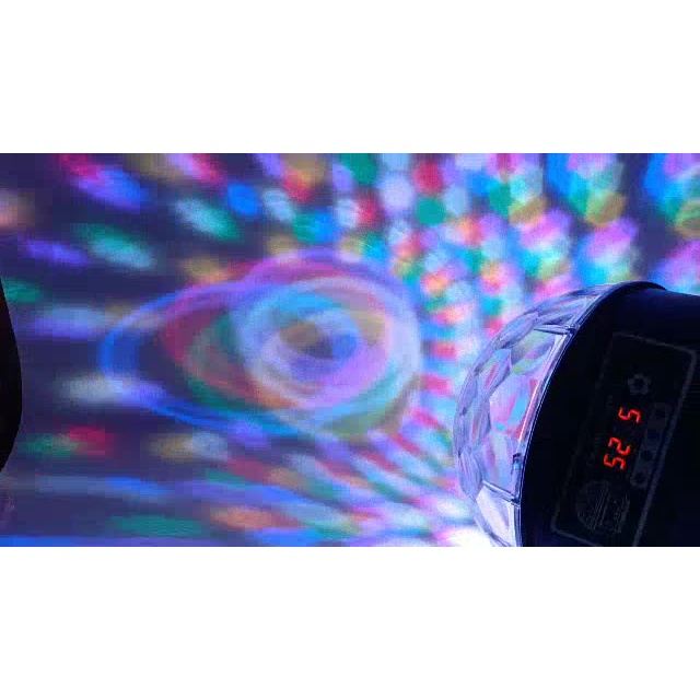 ไฟดิ้สโก้เธค Magic Ball UFO Light DMX 12V-220v เมจิกบอลดิสโก้ มีรีโมท ...