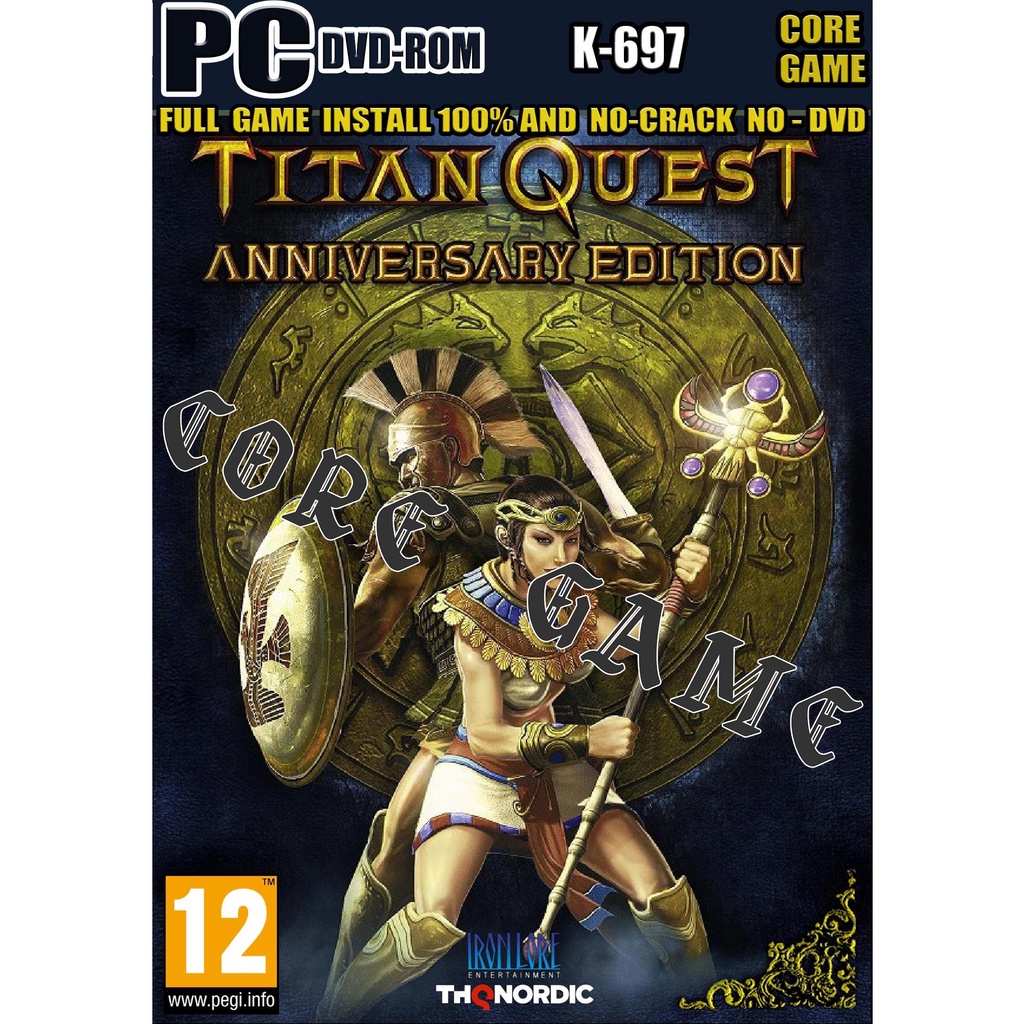 Titan Quest anniversary edition แผ่นเกมส์ แฟลชไดร์ฟ เกมส์คอมพิวเตอร์ PC ...