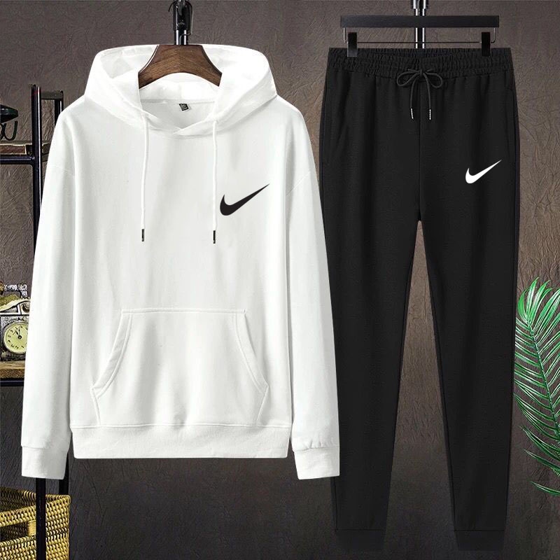 *สินค้าในไทย* BK293-LONG+AA293 ชุดเซ็ทกันหนาวเสื้อแขนยาวมีฮูด+กางเกงขา ...