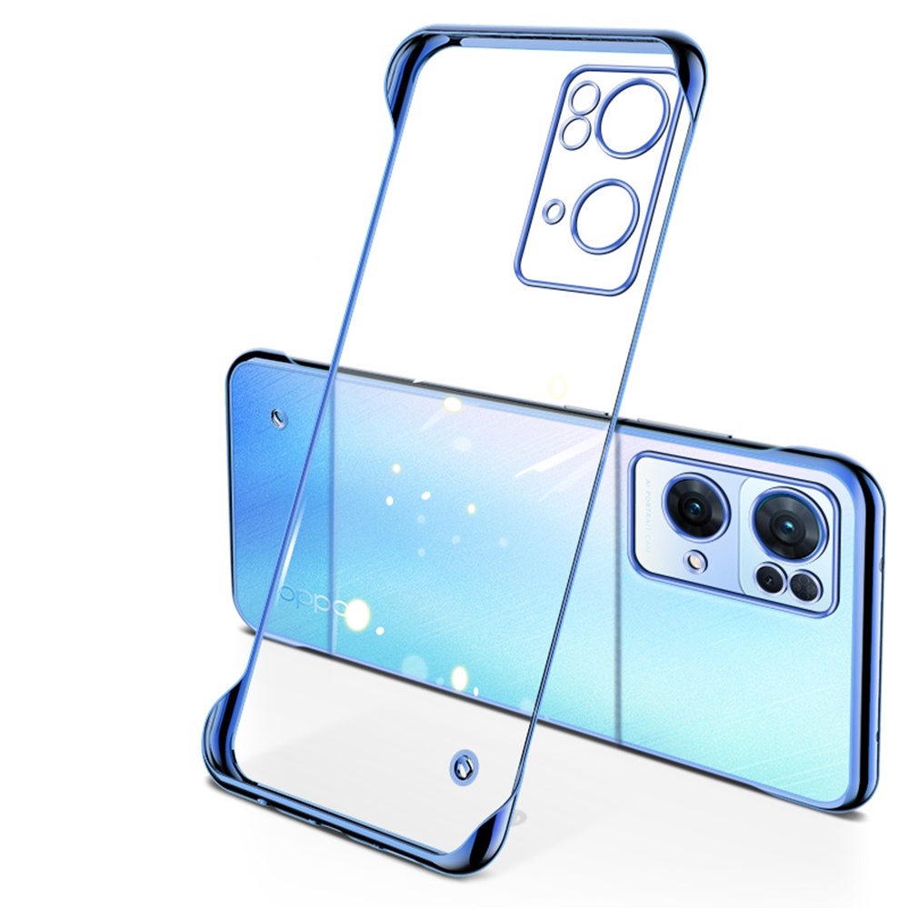 เคสโทรศัพท์มือถือ Pc แบบแข็ง บางพิเศษ ป้องกันกล้อง สําหรับ Oppo Reno7