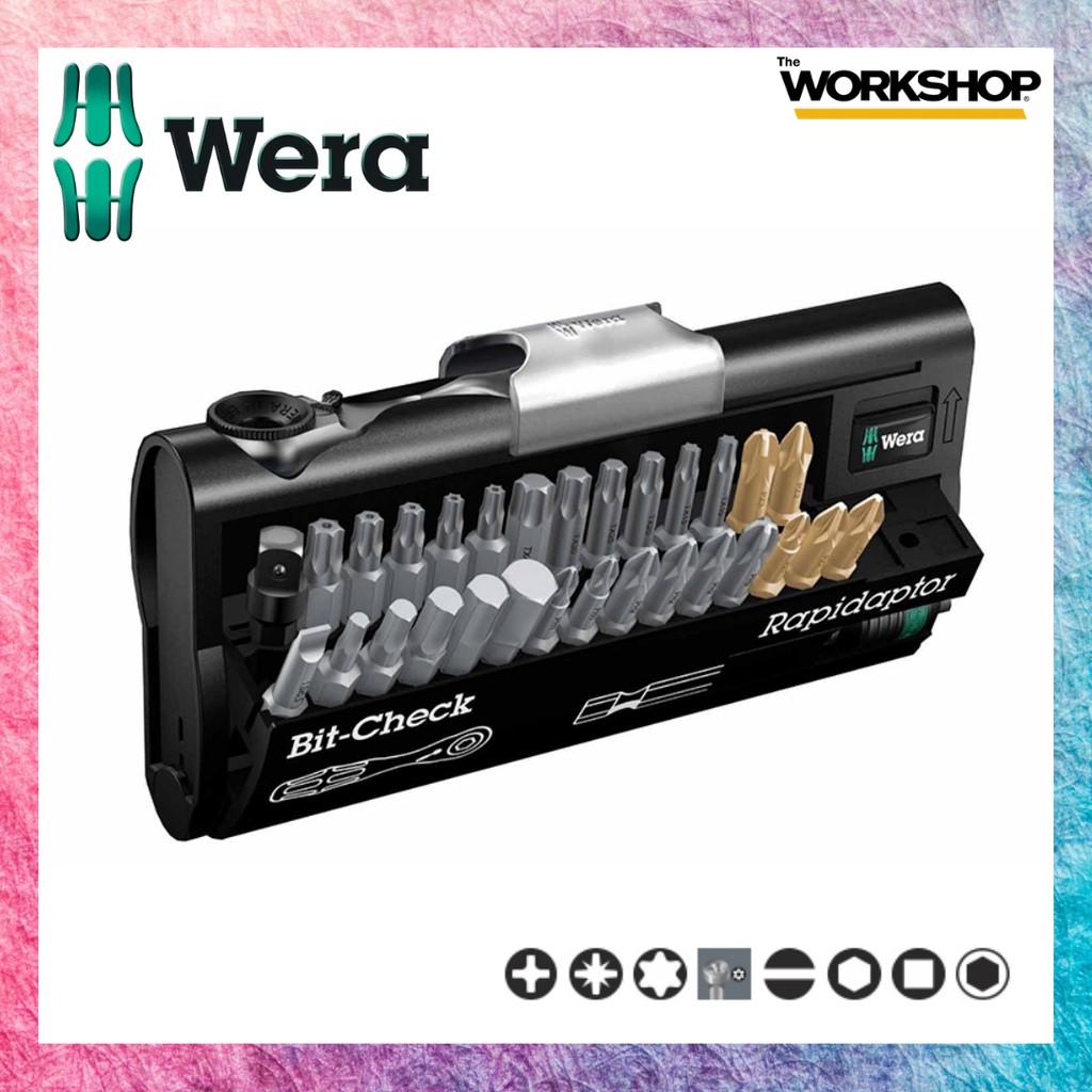 ชุด BIT-CHECK+ด้ามฟรี รุ่น 05073640001 WERA | Shopee Thailand