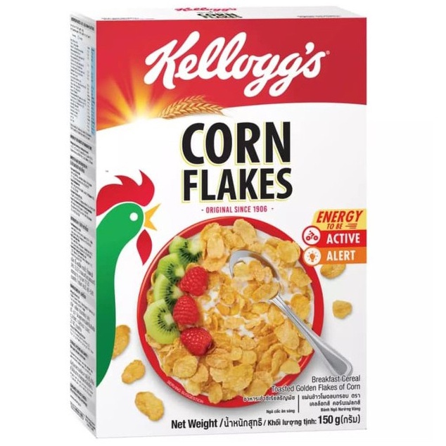 Kellogg's Froot Loops Corn Flakes เคลล็อกส์ ฟรูตลูปส์ อาหารเช้า ซีเรียล ...