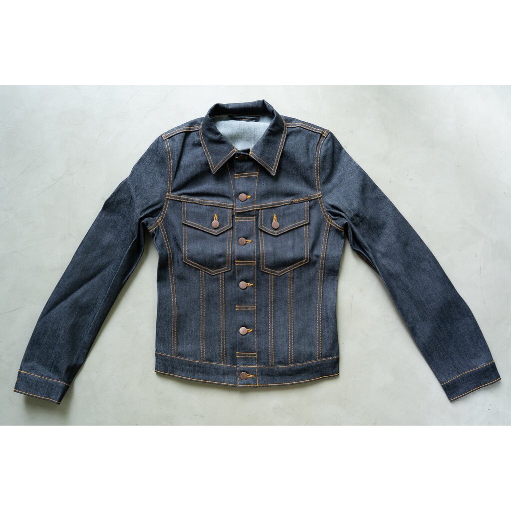 [SALE] Perry Dry Comfort แจ็คเก็ตผ้าดิบ Nudie Jeans ของแท้ 100% ...